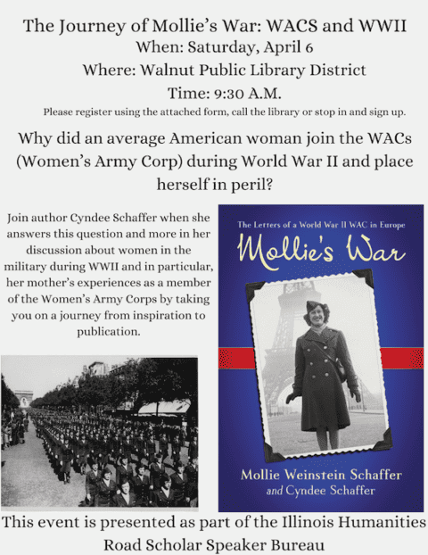 The Journey of Mollie's War: WACS and WWII - Walnut, Illinois Public ...